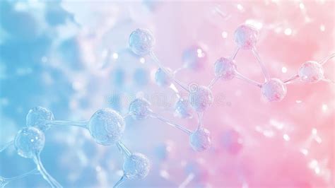 Abstract Molecular Structure With Bokeh Background Stock Image Image Of Environment Modern