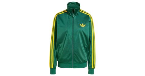 Adidas Originals Суичъри с качулка Adicolor Classic Firebird в Зелено
