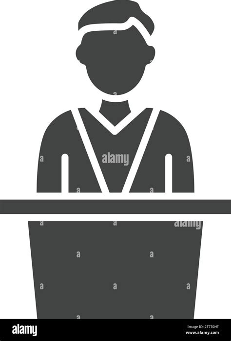 Lecture Icon Vector Image Stock Vector Image Art Alamy