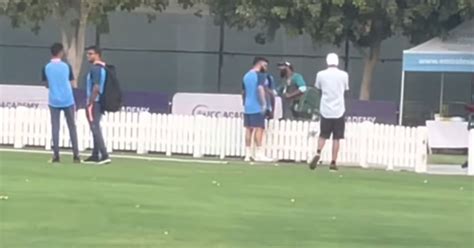 Watch Virat Kohli Chats With Pakistan Legend Mohammad Yousuf Ahead Of