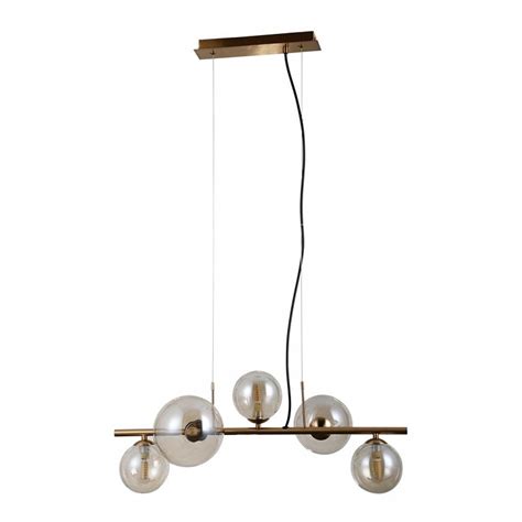 Lampa sufitowa wisząca CANELLO 5 złoty żyrandol 5902854538805 Cena