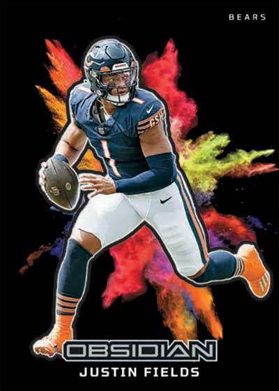 2023 Panini Obsidian Football Checklist Team Set Lists Box Info