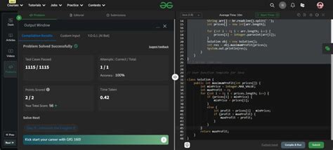 Deepak P On Linkedin Geeksforgeeks Dsa Codingchallenge Stockbuyandsell Dynamicprogramming