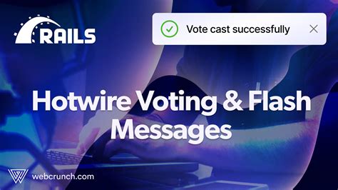 Github Justaleverhotwirevotingflashmessages Hotwire Voting And