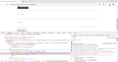 Using ControlValueAccessors CVAs In Angular Nested Reactive Forms In