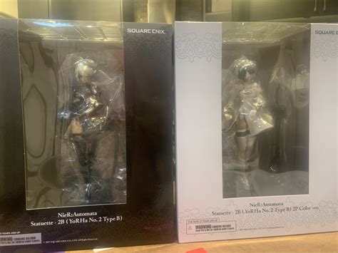 Kira Buckland On Twitter Got These Beautiful NieRGame Figures In