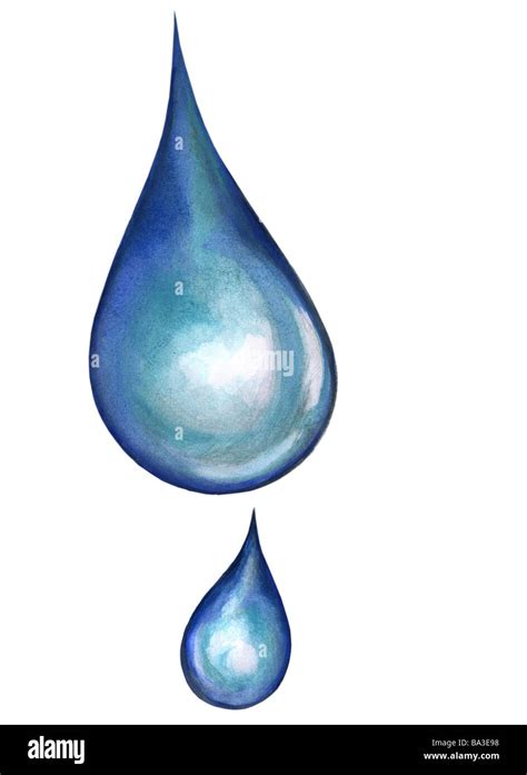 Illustration Drops Graphics Drawing Watercolor Wetness Water Drops