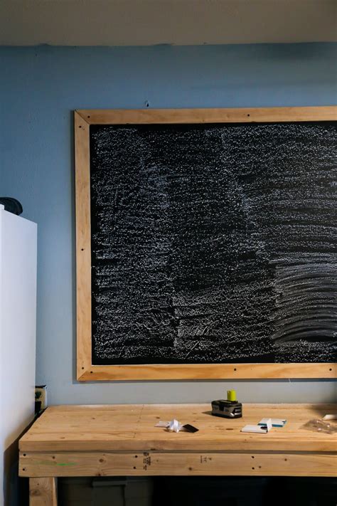 Easy Diy Big Chalkboard This Giant Chalkboard Wall Is Just 20
