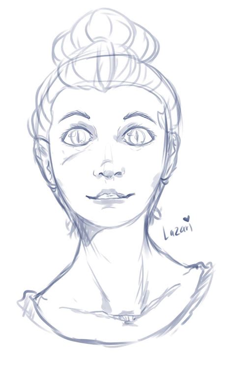 Laz Portrait Sketch By Chibi Works On Deviantart