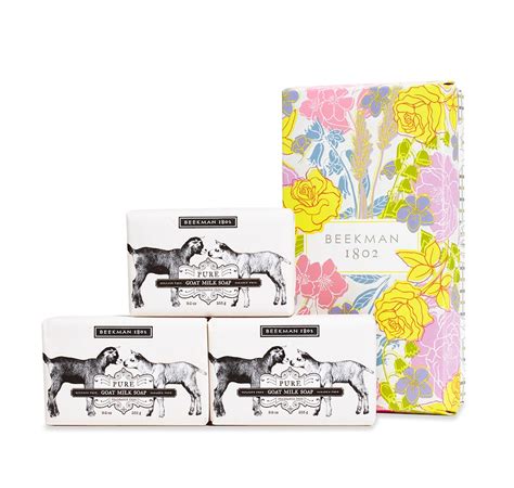 Beekman 1802 Goat Milk Bar Soap Trio Set Tscca