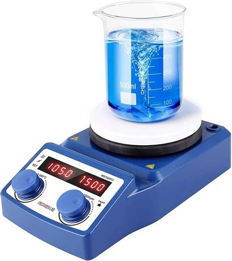 Hot Plate Magnetic Stirrer 15 L Max Stirring Volume 100 1000 Rpm At