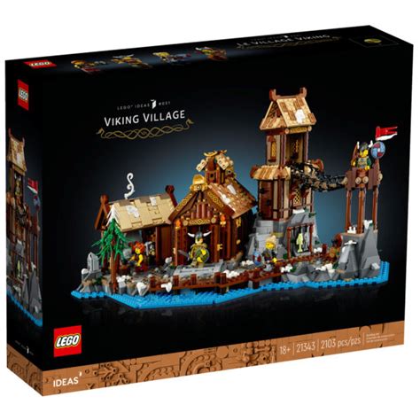Lego Ideas 21343 Viking Village Le Set Est En Ligne Sur Le Shop Hoth Bricks