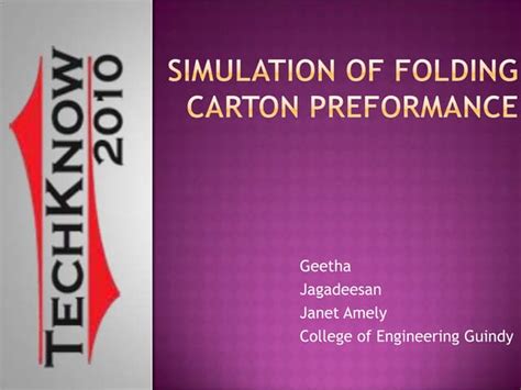 Paper Carton Analysis Ppt