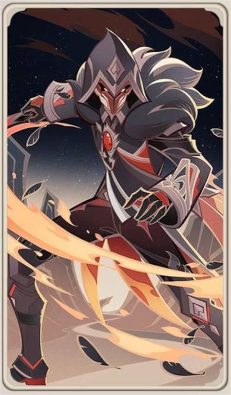 Genius Invocation Character Tcg Cards Etsy