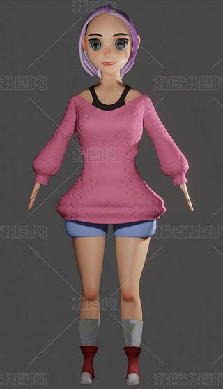 3d角色绑定模型专题模板 3d角色绑定模型图片素材下载 我图网