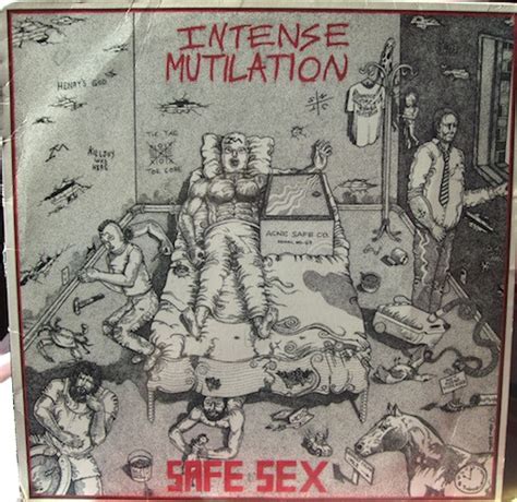 Intense Mutilation Safe Sex Vinyl Lp Album 1989 R4464284