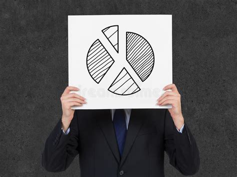 Drawing Pie Graph Stock Photo Image Of Paper Human