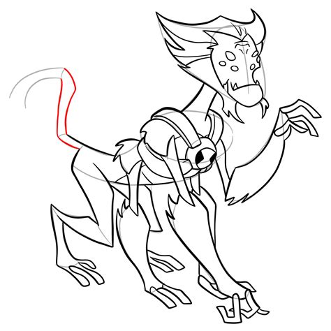 How To Draw Spidermonkey Omniverse Classic SketchOk