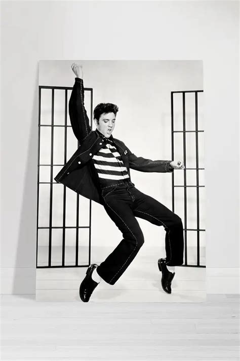 Retro Elvis Presley Jailhouse Rock Artwork Printable Art