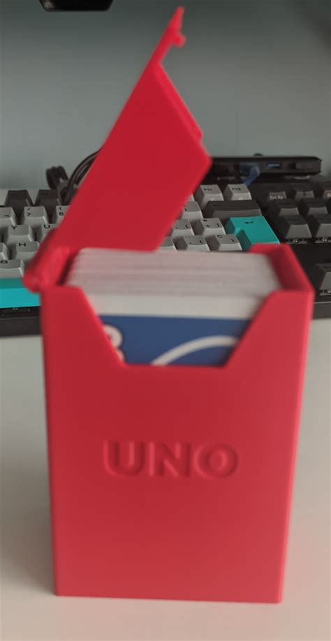 Uno Card Box By Rubén García Download Free Stl Model