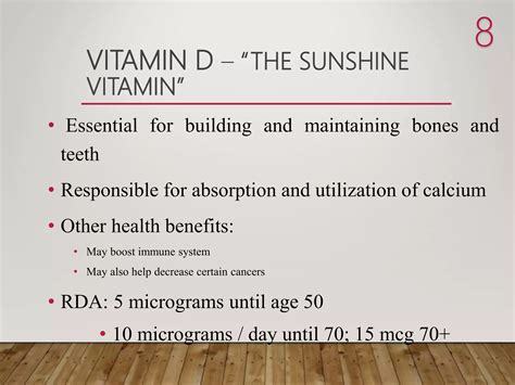 Vitamins And Its Classifications Pptx