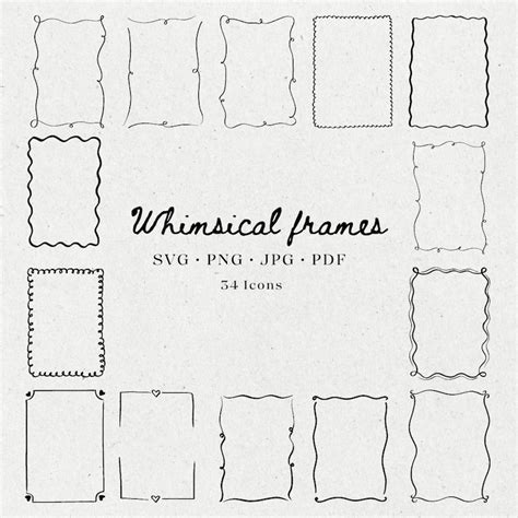 Whimsical Frames Etsy