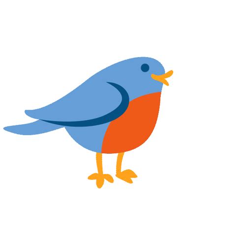 Blue Bird Singing Sticker By Home Brew Agency For Ios And Android Giphy
