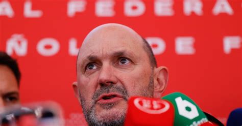 Rafael Louzán La Presencia De Tebas Beatriz Álvarez Y Aganzo Es Lo Natural Infobae