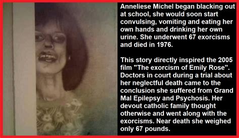 Anneliese Michel Began Blacking Out At School She Would Soon Start Convulsing Vomiting And