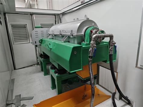 Drilling Mud Dewatering Centrifuge Unit For Europe Client Drilling