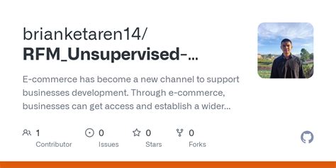 rfm unsupervised project rfm ipynb at main · brianketaren14 rfm