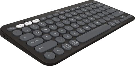 Logitech Pebble Keys 2 Compact Wireless Scissor Keyboard For Windows