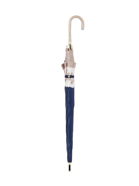 【雨傘】 ランバンオンブルー Lanvin En Bleu マーガレットりぼん ジャンプ式 長傘 【公式ムーンバット】 レディース 耐風傘