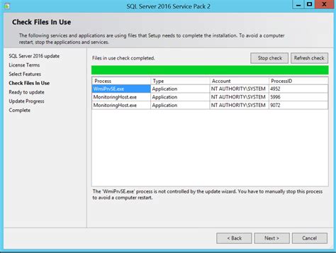 how to install sql server 2016 service pack 2 sp2 and cumulative