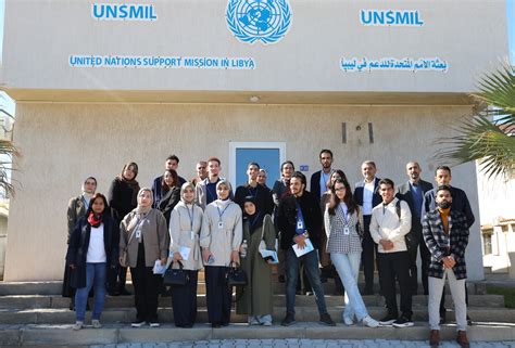 Unsmil بعثة الأمم المتحدة للدعم في ليبيا شارك خمسة وعشرون شابًا وشابة