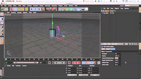 Cinema4dtutotial How To Use The Melt Feature In Cinema4d Youtube
