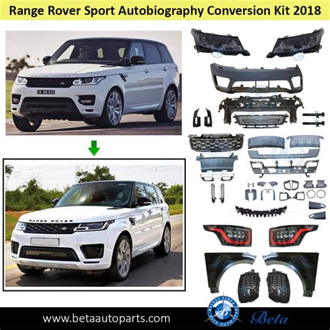 Range Rover Sport 2013 2017 Body Kit Conversion Upgrade To 2018 Aut