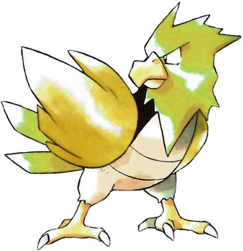 021 Shiny Spearow Sugimori By Exoticpoke On Deviantart
