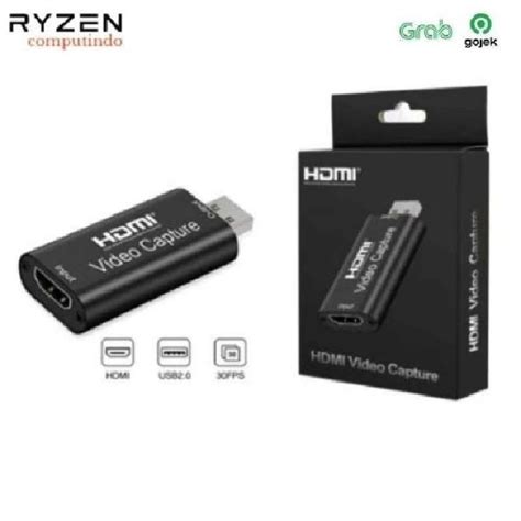 Jual Mini Video Card Capture Hdmi Support 4k Input Usb Hdmi Capture