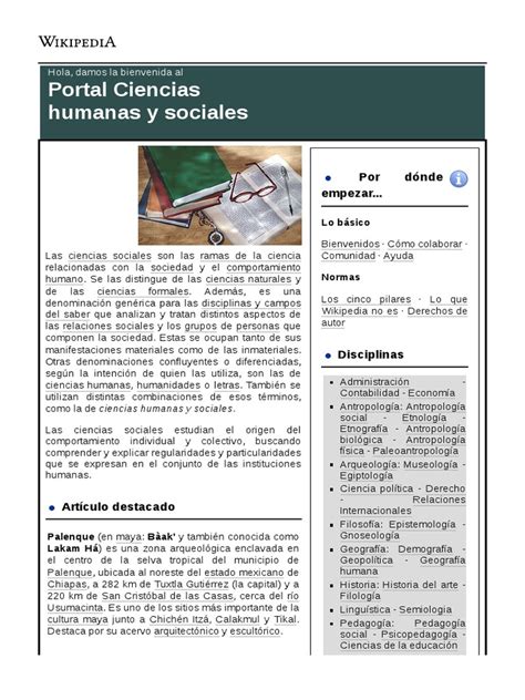 Portal Ciencias Humanas Y Sociales Pdf Ciencias Sociales Sociología