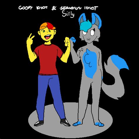 Pixilart Goofy Serious Base By A Fox Named Nix