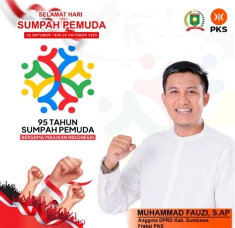 Dewan Muda DPRD Sumbawa Muhammad Fauzi Mengucapkan Selamat Hari Sumpah