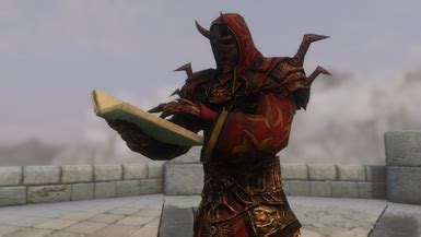 Dremora Sets Mihail Armors And Clothes Le Version Oblivion Daedric At Skyrim Nexus