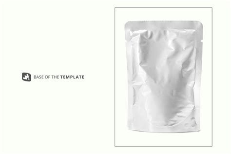 Flexible Foil Pouch Packaging Mockup Designertale