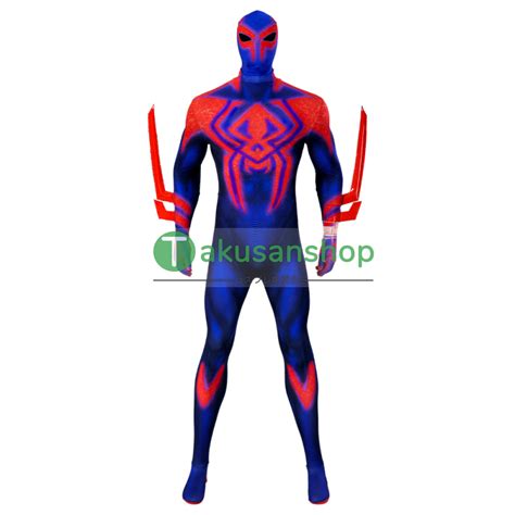 スパイダーマンアクロス・ザ・スパイダーバース 2 スパイダーマン2099 風 全身タイツ ゼンタイ 子供 コスチューム コスプレ衣装