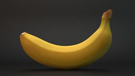 Realistic Banana 3d Model Low High 3d Model Cgtrader