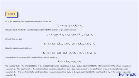 SOLVED Simple Versus Multiple Regression Coefficients This Is Numerade