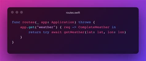 Asyncawait In Vapor — How To Create A Weather Api Medium