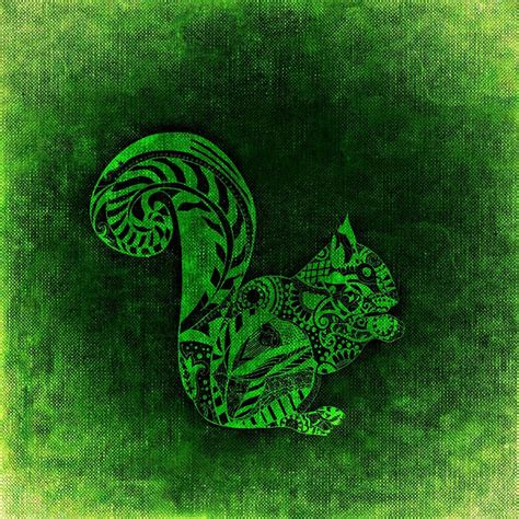 Download Squirrel Green Abstract Royalty Free Stock Illustration Image Pixabay