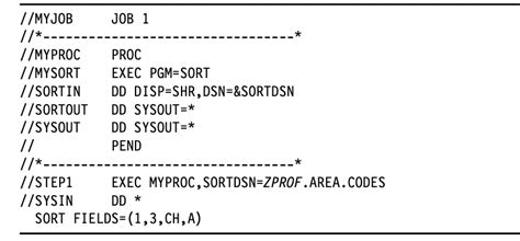 Solved In The Procedure Fragment And Job In 6 7 Jcl